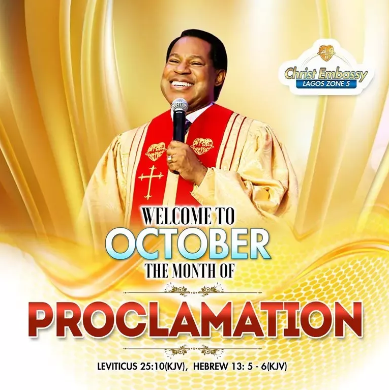 October is the 'Month of Proclamation' - Pastor Chris Live USA